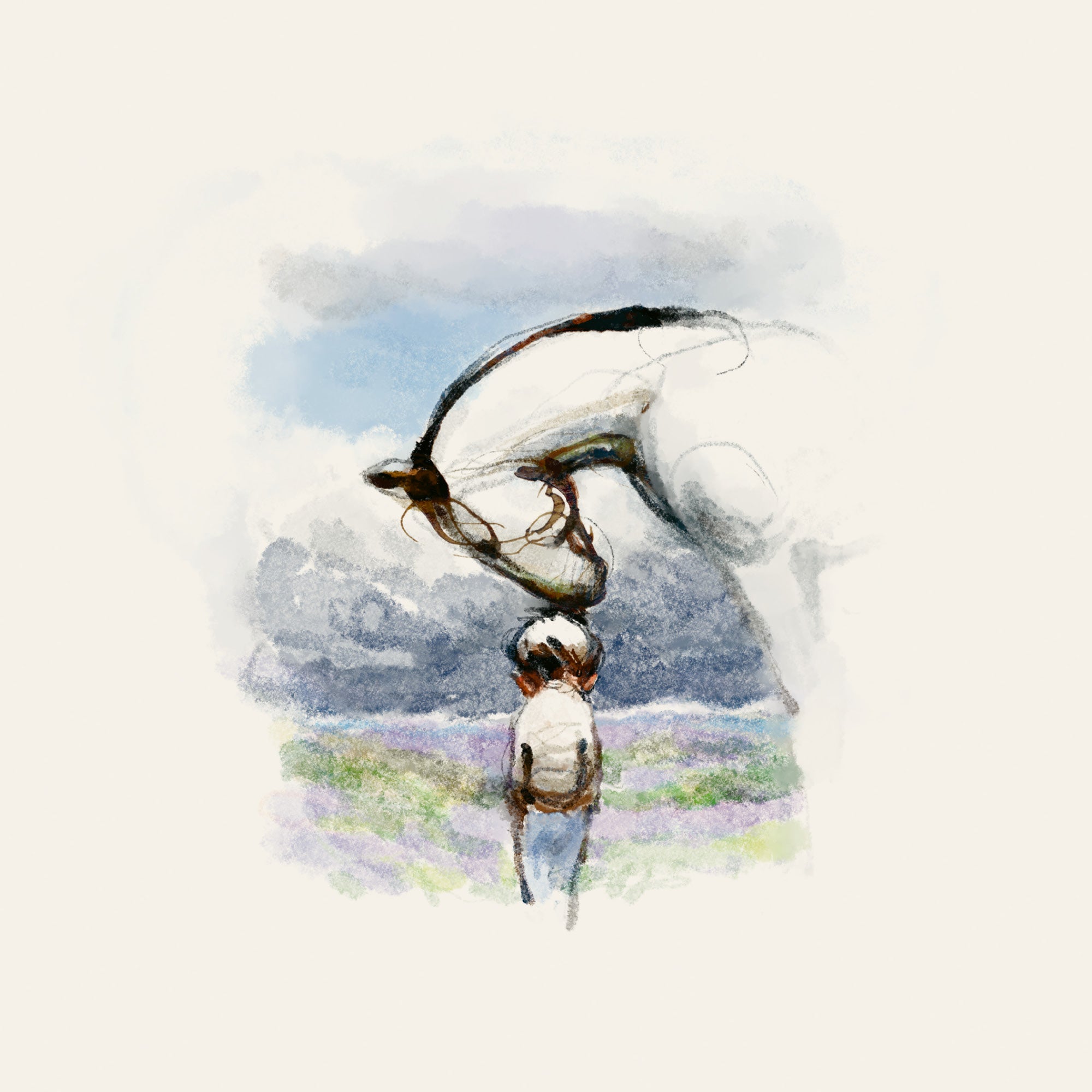 Gentle drawing | Charlie Mackesy Print & Card