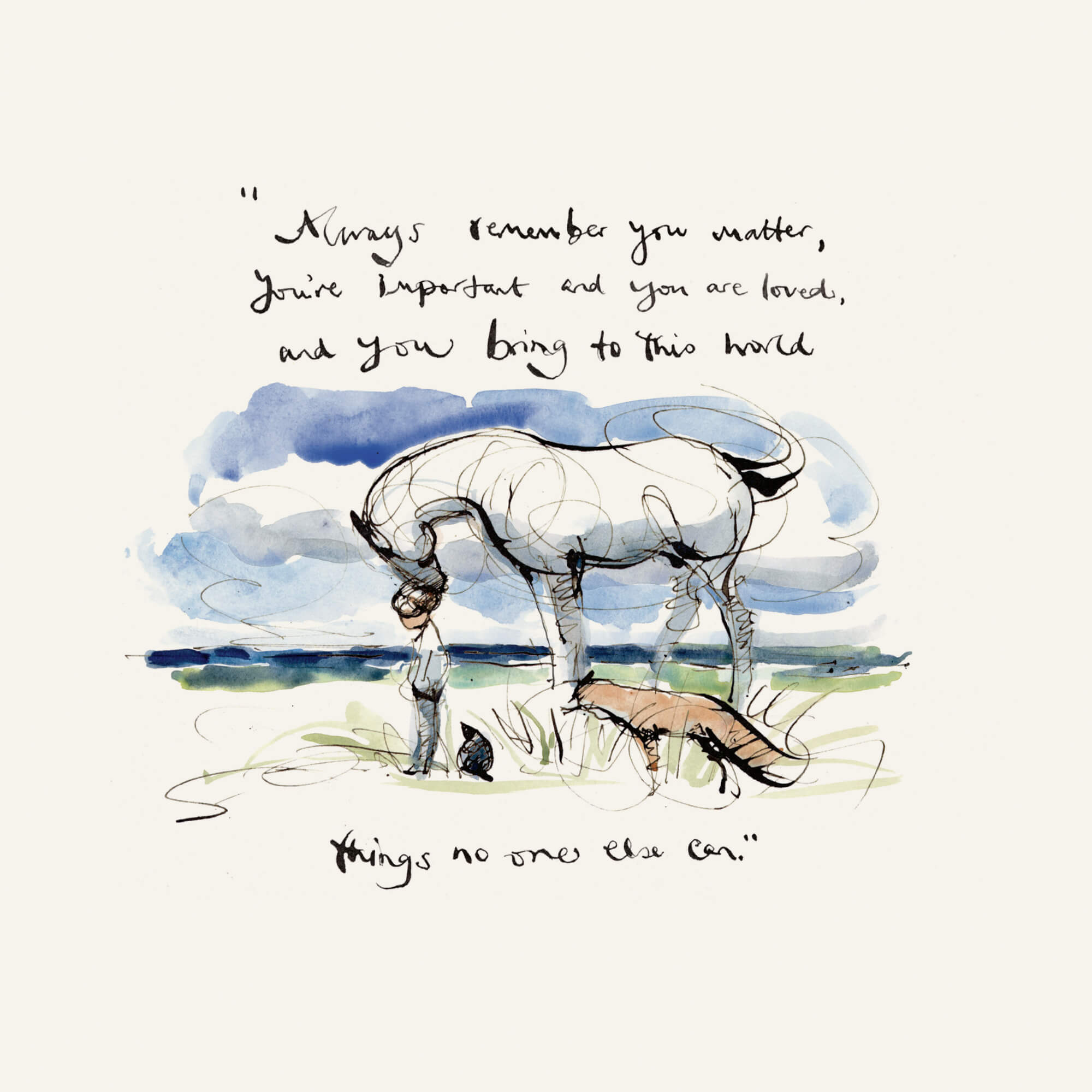 Always remember - Colour – Charlie Mackesy