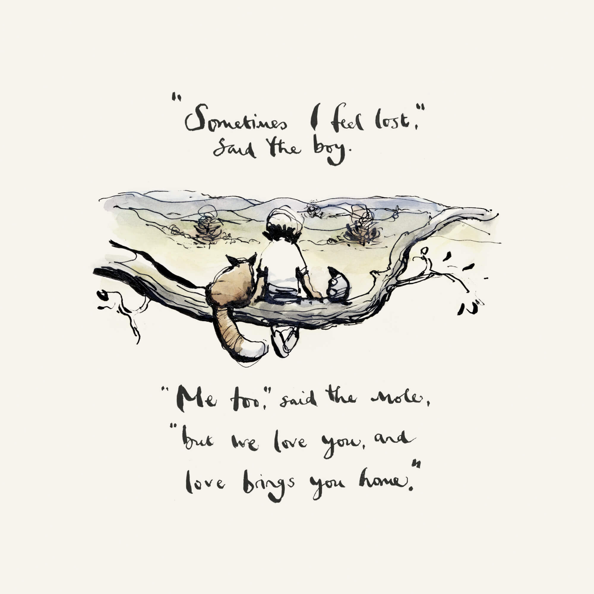 Lost | Charlie Mackesy Print & Card