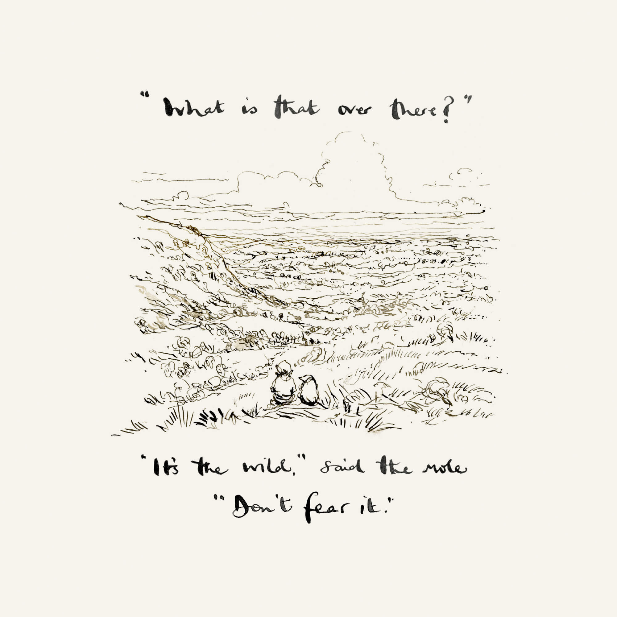 What is that over there – Charlie Mackesy